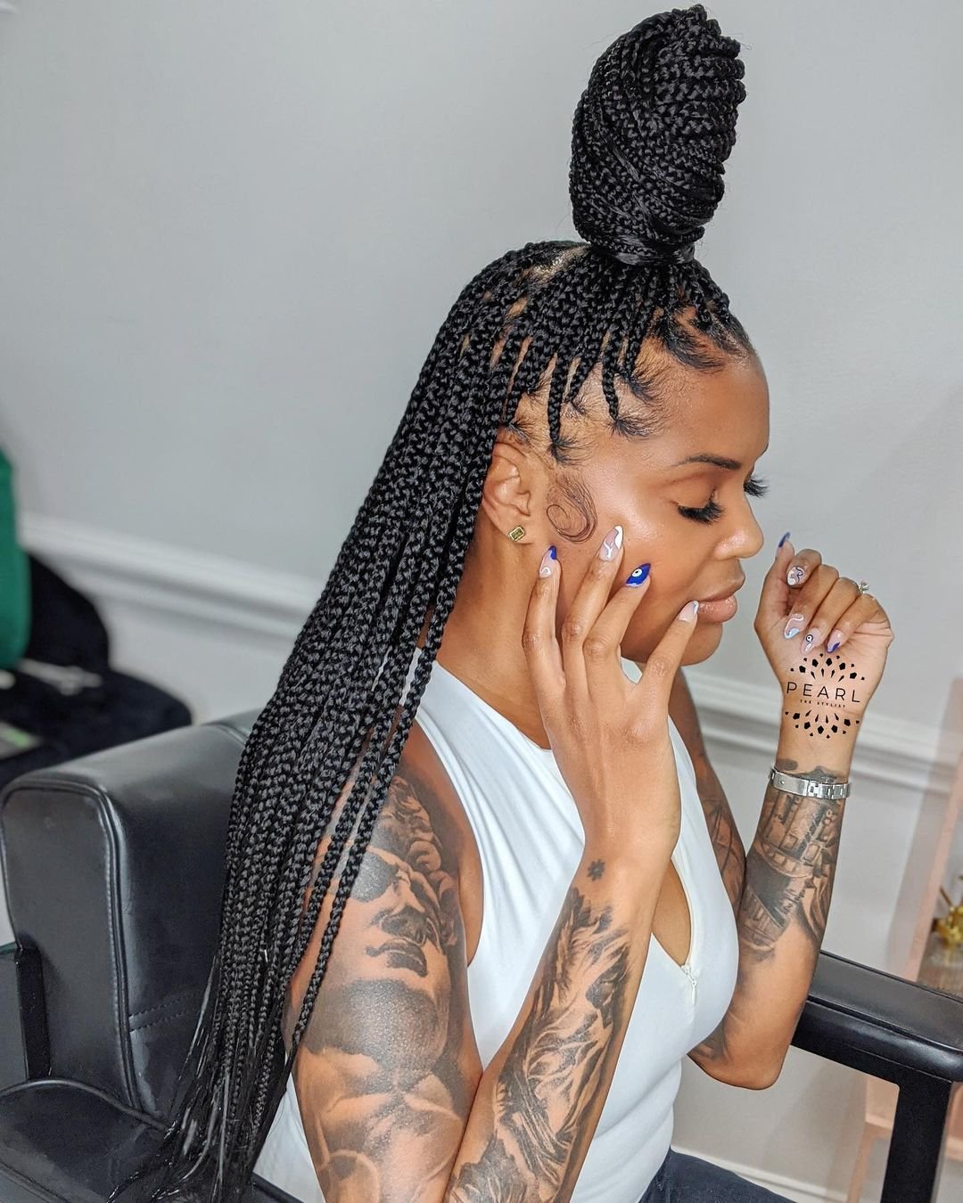 20 Trendy Ways to Style Your Box Braids – Forever Braids