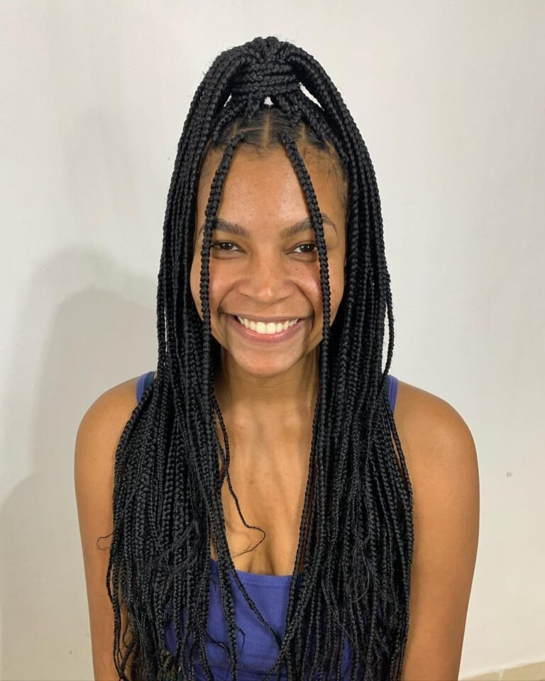 15 Ways to Style Knotless braids – Forever Braids