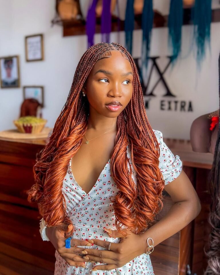 How to Curl the Ends of Your Box Braids – 8 Steps – Forever Braids